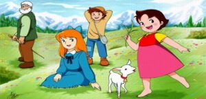 Heidi Coloring Pages