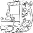Zootropolis Coloring Pages